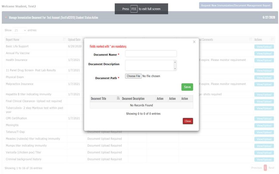 Efficient Immunization Document Management - TABB INC.